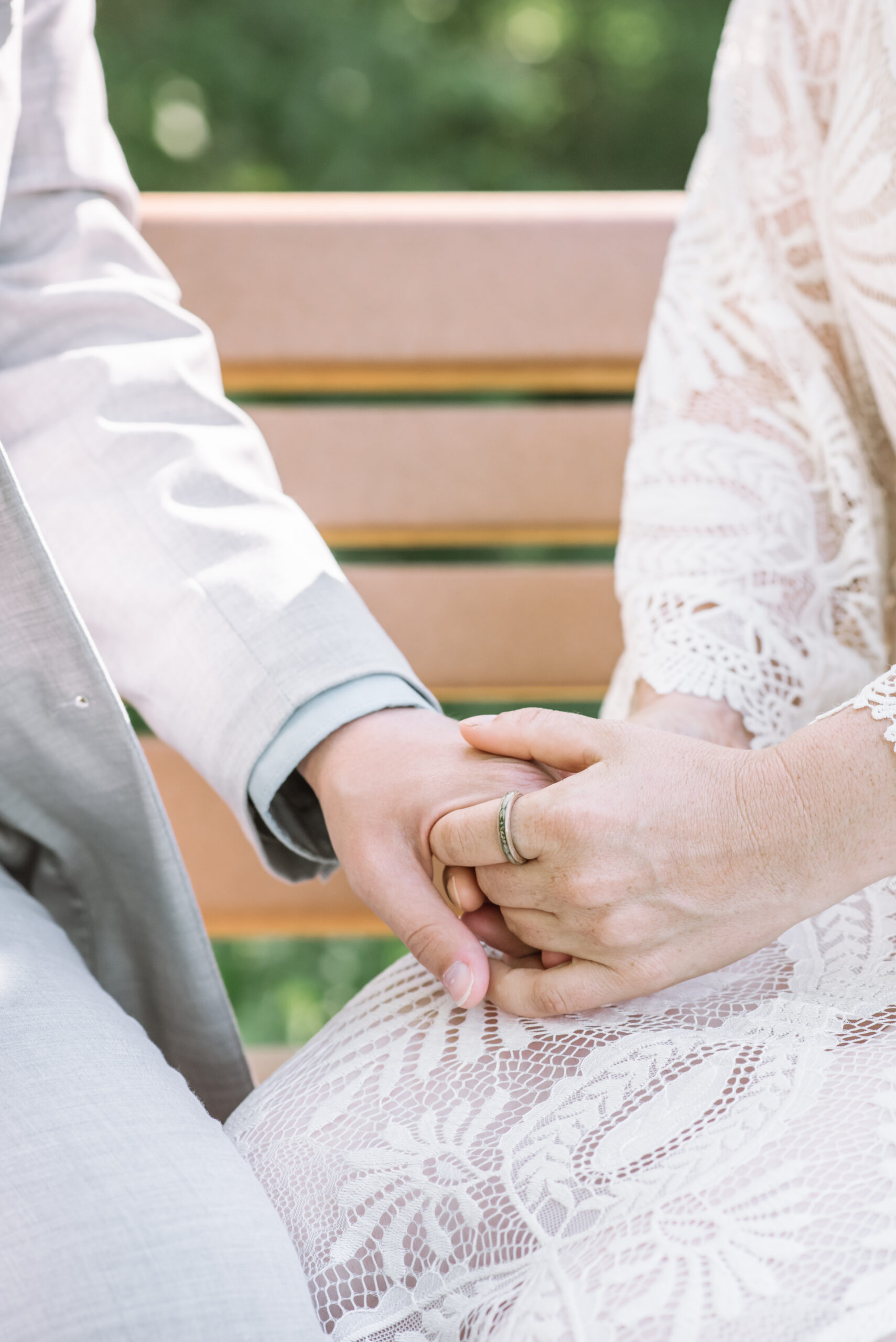 Queer Chicago Beach & Forest Intimate Wedding | Virginia & Rose | Mei ...