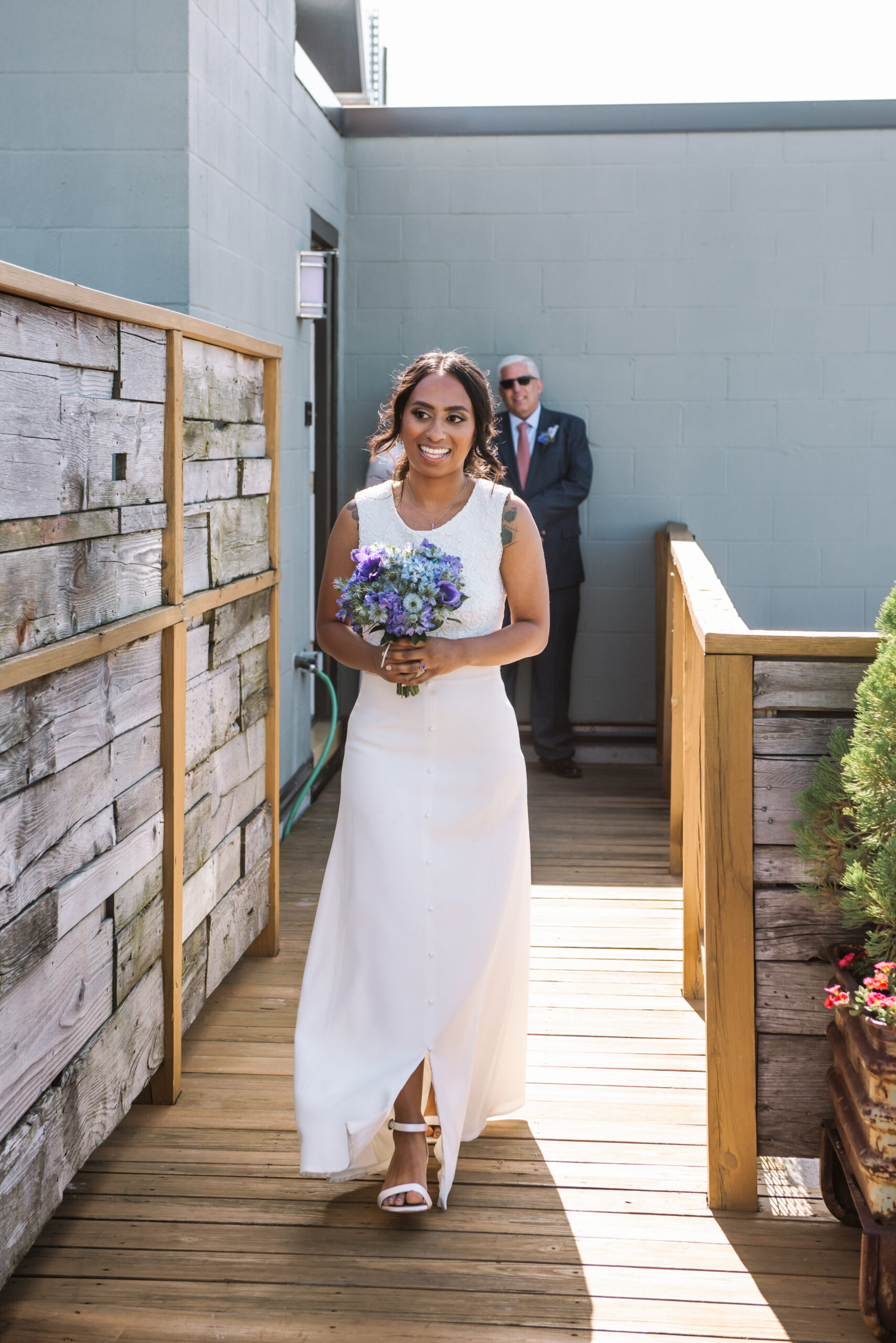 A Queer Andersonville Chicago Guesthouse Hotel Rooftop Elopement with ...